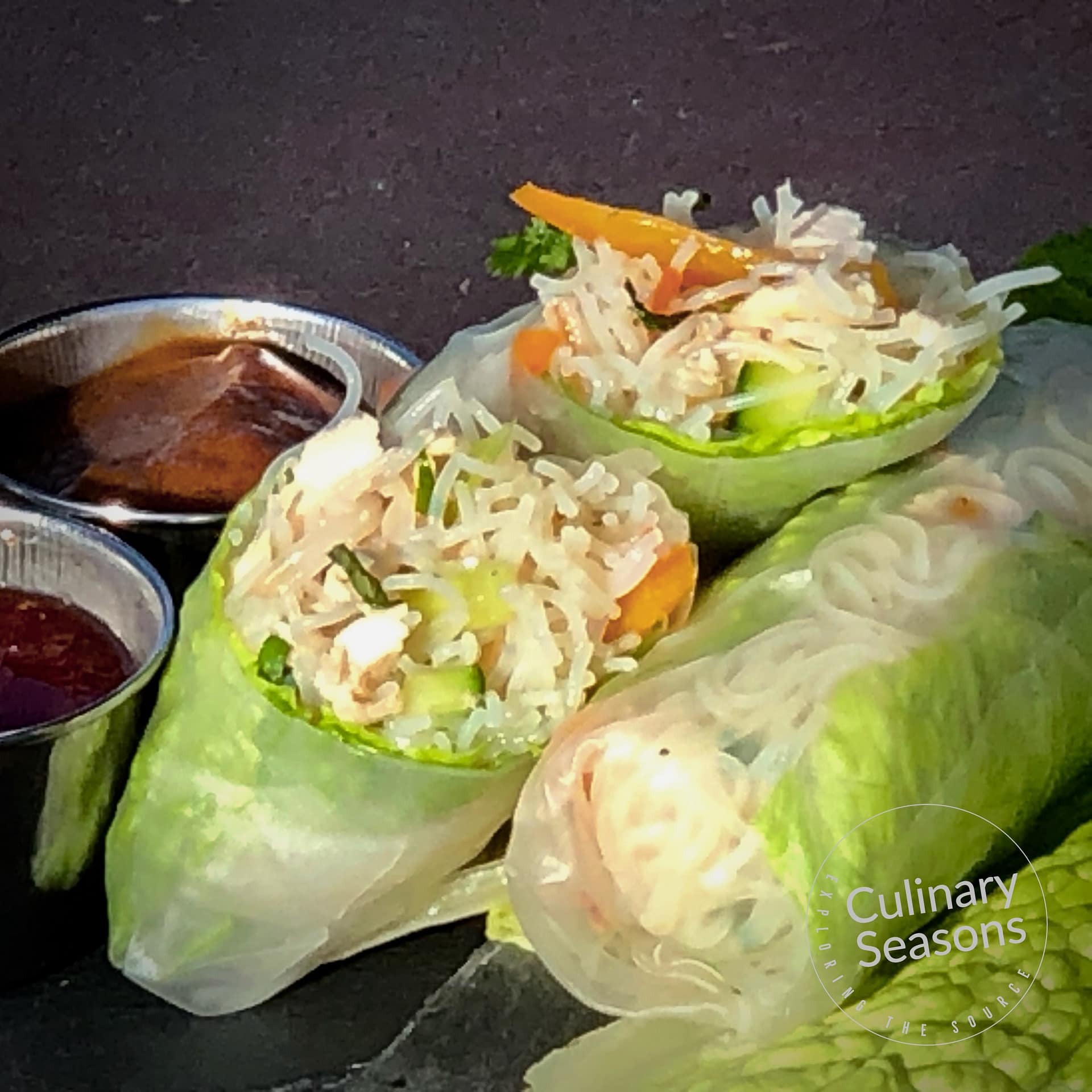 Vietnamese Chicken Spring Rolls — Culinary Seasons
